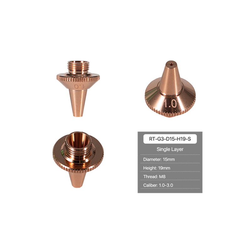 3D nozzle enkel